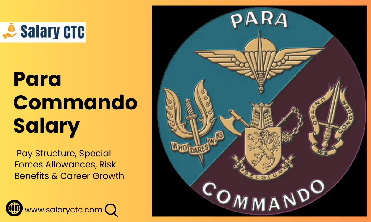 Para Commando Salary: Pay Structure, Risk Benefits & Growth - Salary CTC